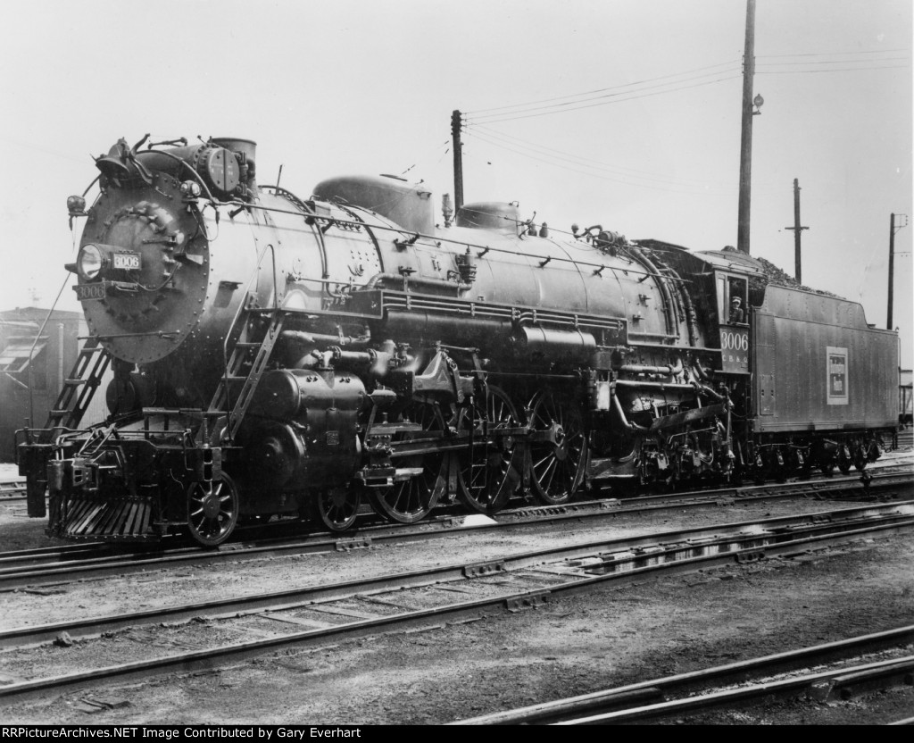CBQ 4-6-4 #3006 - Chicago, Burlington & Quincy